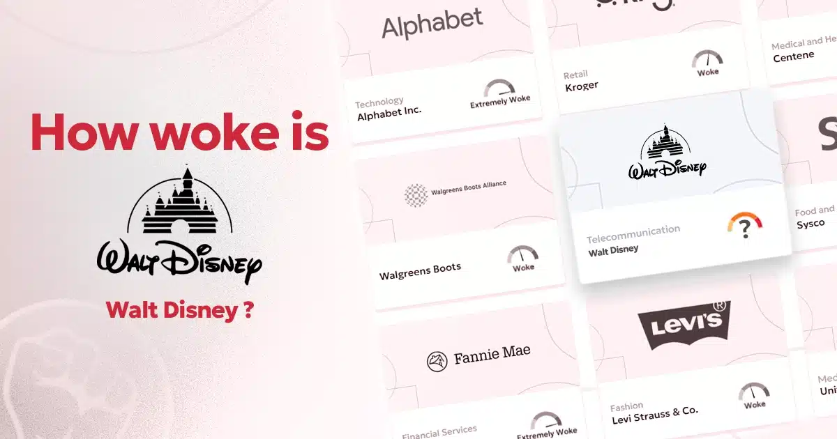 Walt Disney - Buy Woke-Free