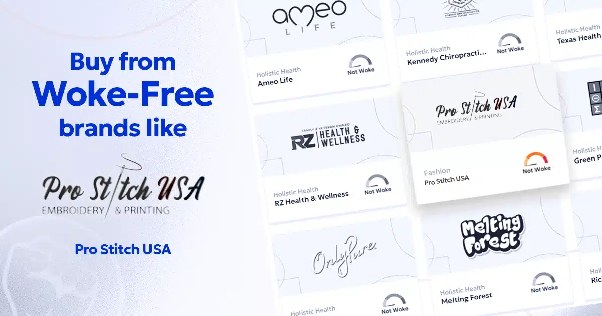 Pro Stitch USA - Buy Woke-Free